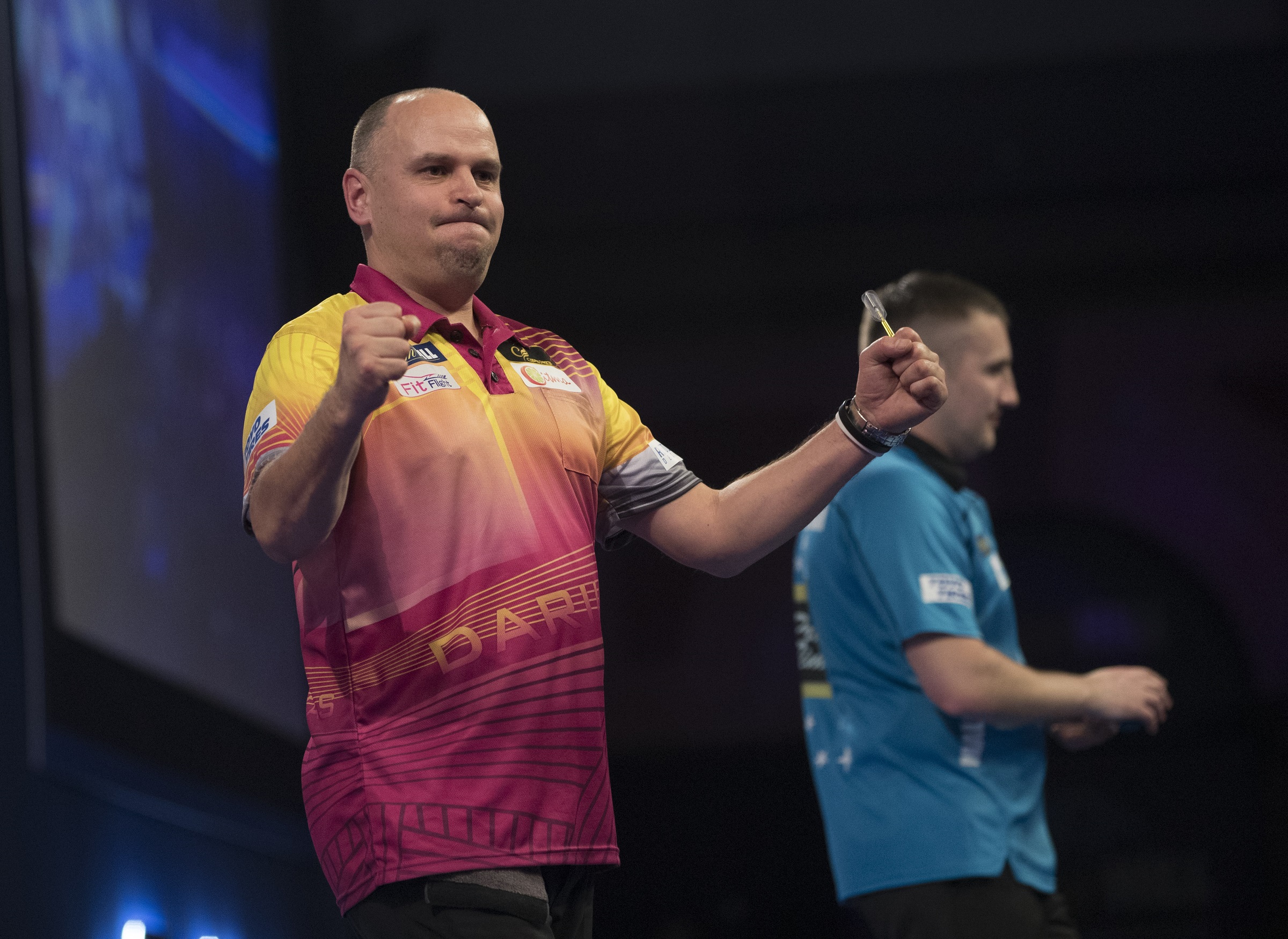 Darius Labanaukas in action again at the World Championship - PDC ...